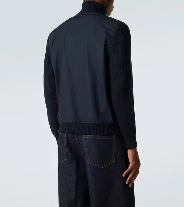Stone Island Compass Cotton Bomber Jacket