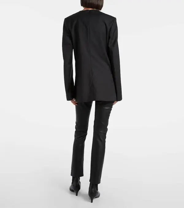 Ag Mari Leather Skinny Pants