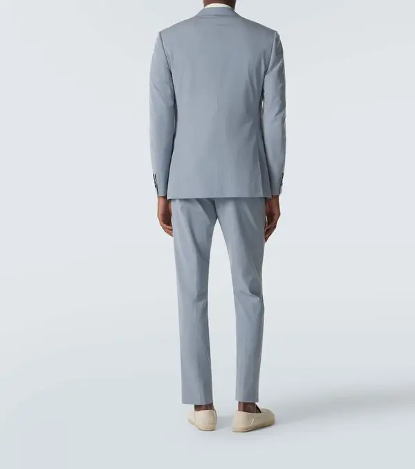 Brioni Trevi Cotton And Silk-blend Suit