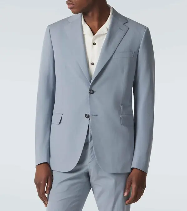 Brioni Trevi Cotton And Silk-blend Suit