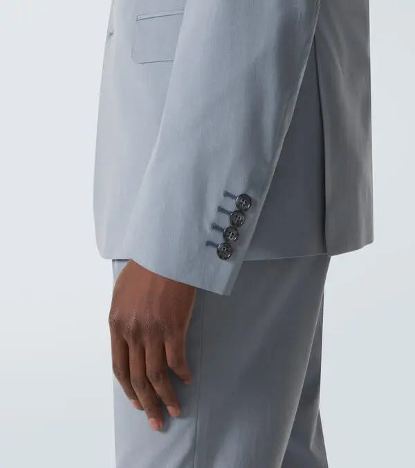 Brioni Trevi Cotton And Silk-blend Suit