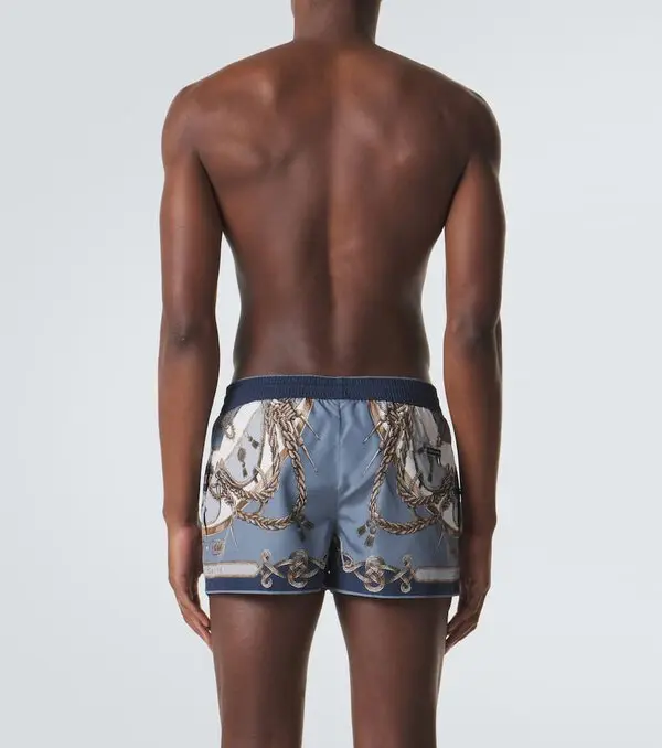 Dolce & Gabbana Printed Swim Trunks