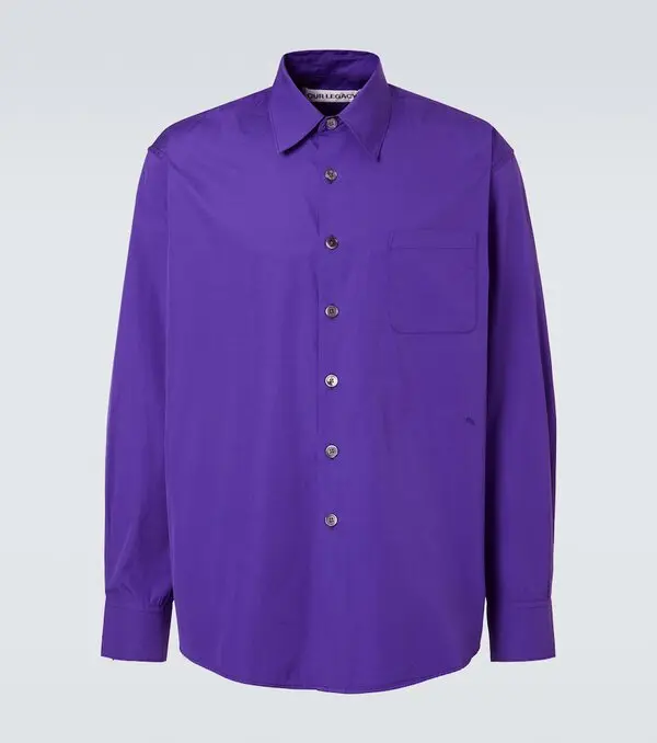 Our Legacy Above Cotton Poplin Shirt
