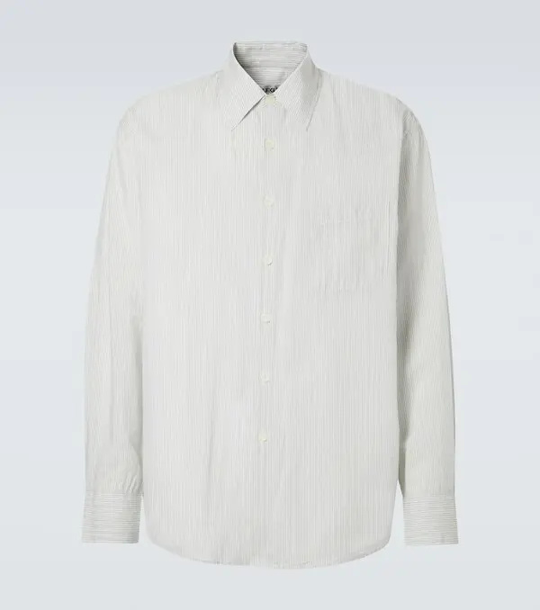 Our Legacy Above Striped Cotton-blend Shirt