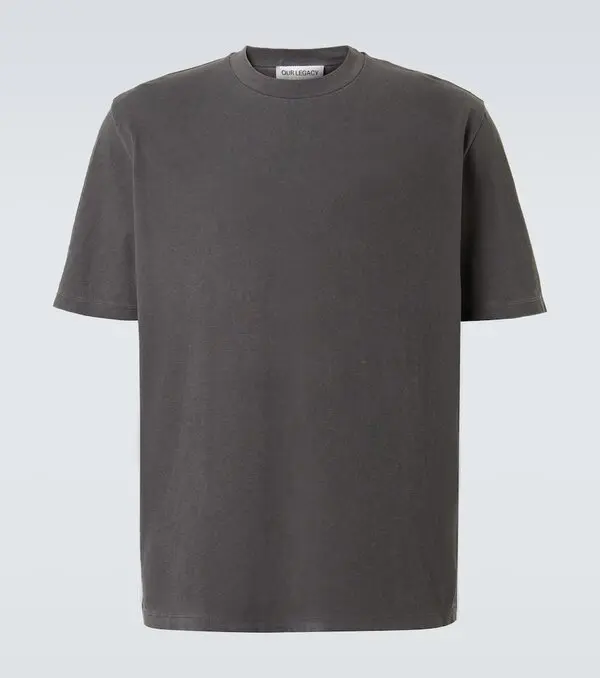 Our Legacy Box Cotton Jersey T-shirt - Grey
