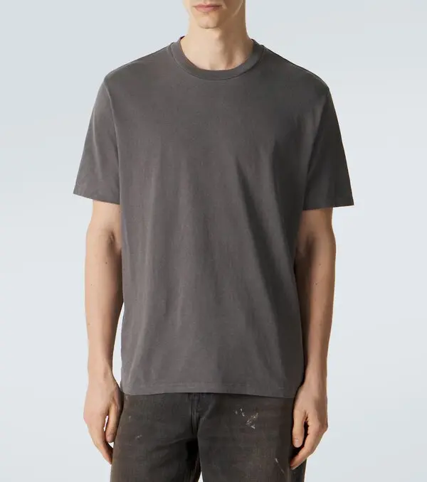 Our Legacy Box Cotton Jersey T-shirt - Grey