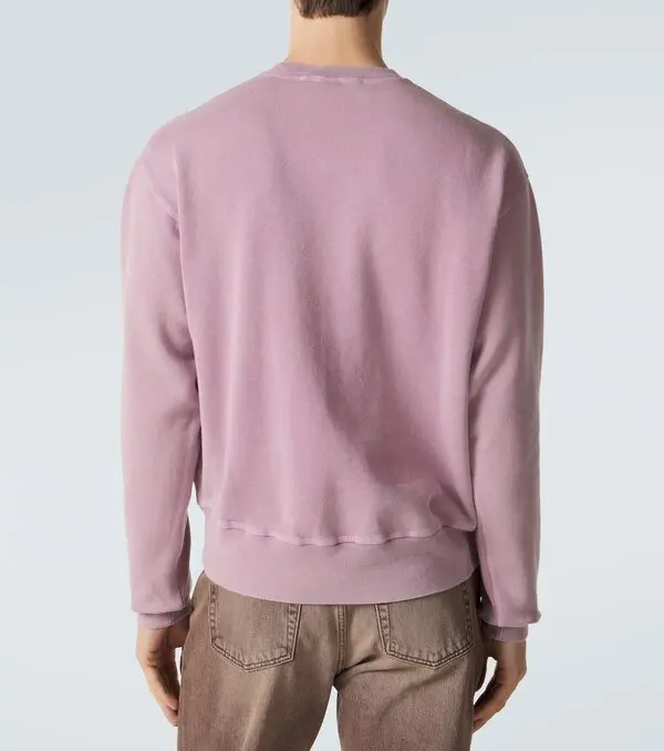 Our Legacy Base Cotton Fleece Sweatshirt - Pink