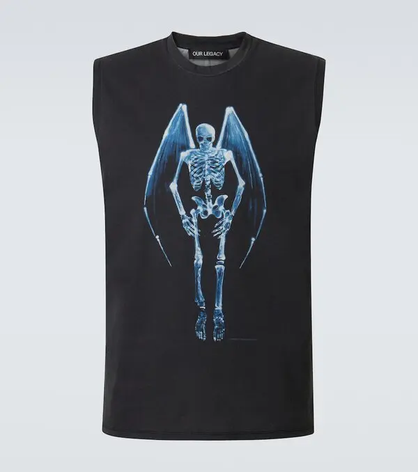 Our Legacy Printed Cotton Tank Top