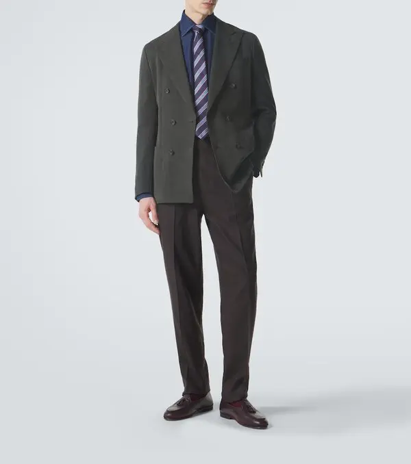 Rubinacci Cotton Shirt - Blue