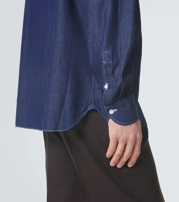 Rubinacci Cotton Shirt - Blue