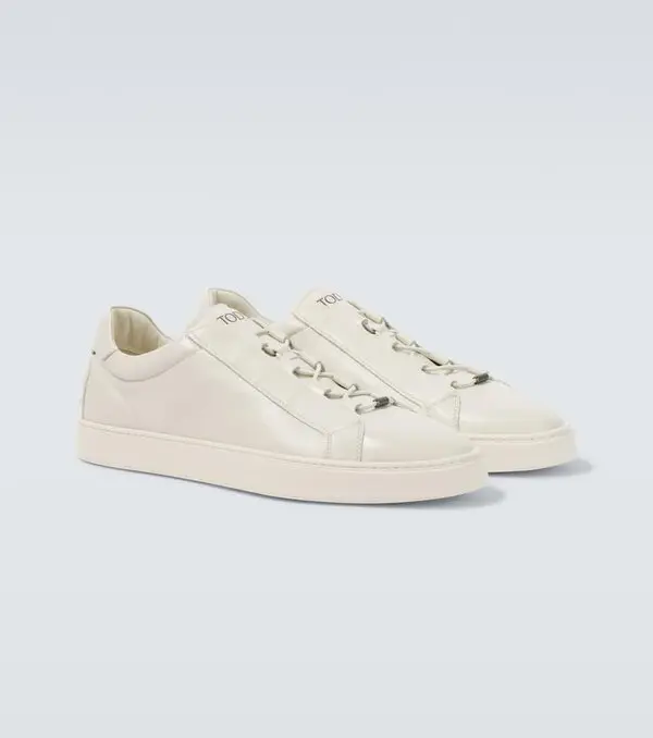 TOD'S Leather Sneakers - White