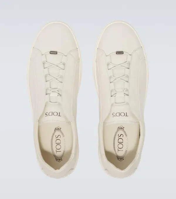 TOD'S Leather Sneakers - White