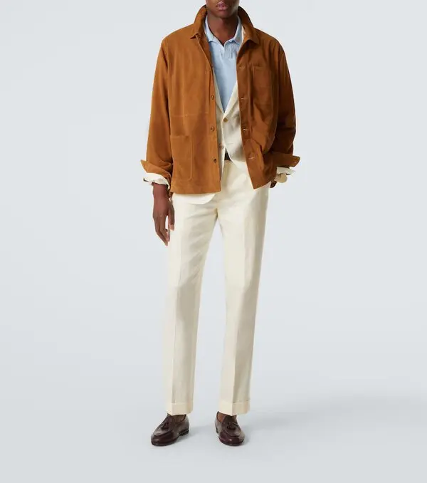 Polo Ralph Lauren Cotton And Linen Polo Shirt