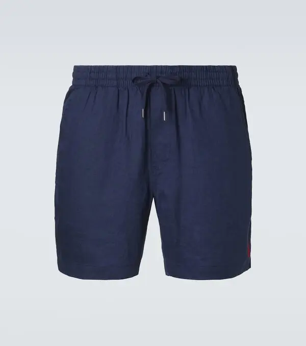 Polo Ralph Lauren Linen Shorts - Blue