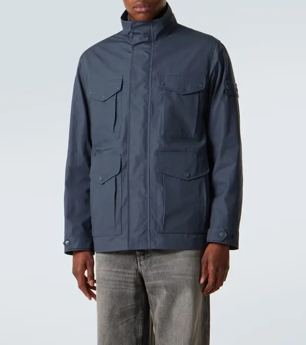 Stone Island Compass Cotton Canvas Field Jacket