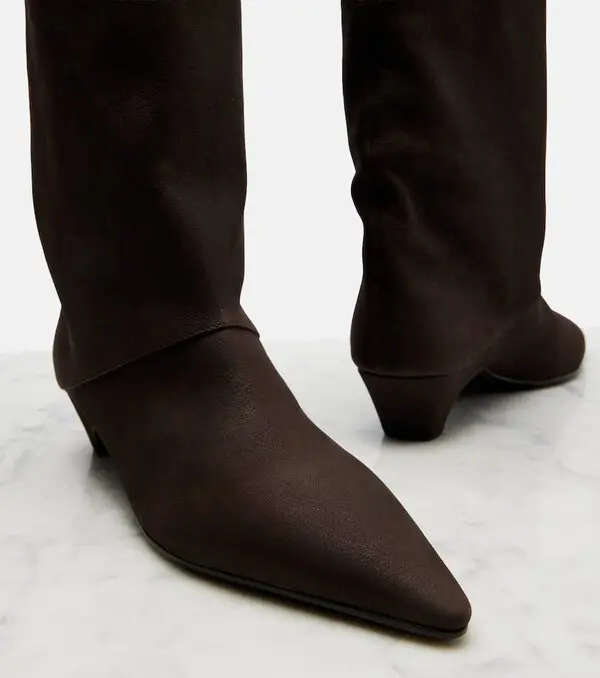 Prada Leather Knee-high Boots