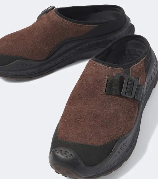 Hoka One One Ora Primo Ext Suede Mules - Brown