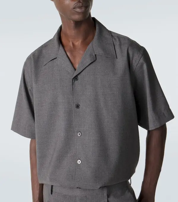 Auralee Cashmere Poplin Shirt