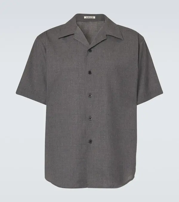 Auralee Cashmere Poplin Shirt