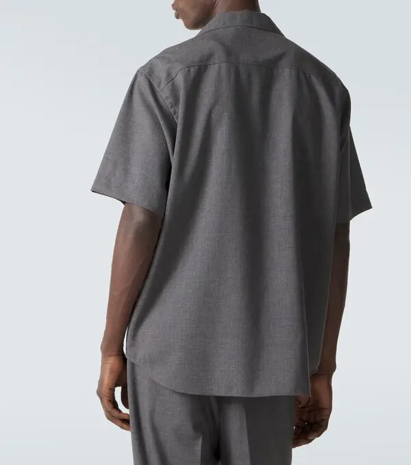 Auralee Cashmere Poplin Shirt