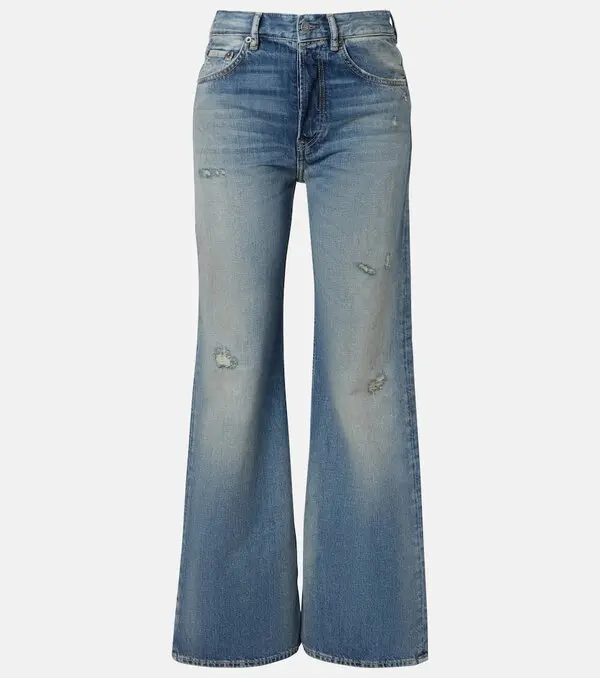 Acne Studios 2021f Wide-leg Jeans - Blue