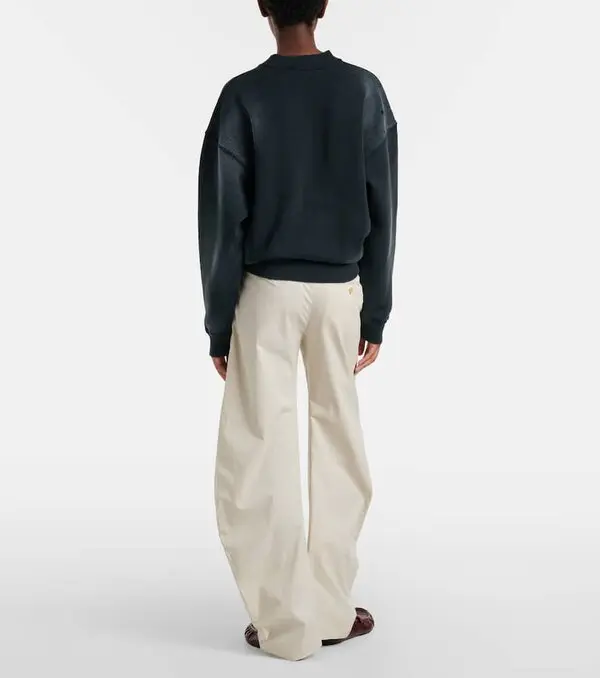 Acne Studios Patty Cotton Barrel-leg Pants