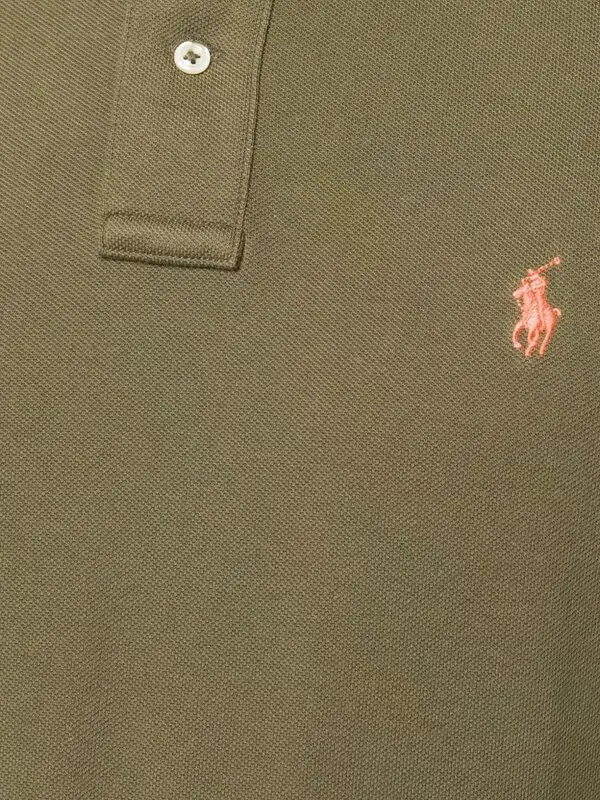 Polo Ralph Lauren Half-button Logo-detail Polo Shirt