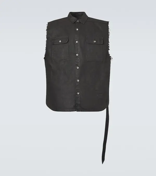 Rick Owens Oversized Cotton Shirt