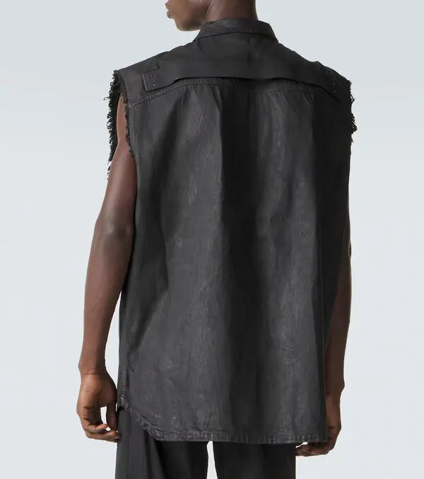 Rick Owens Oversized Cotton Shirt