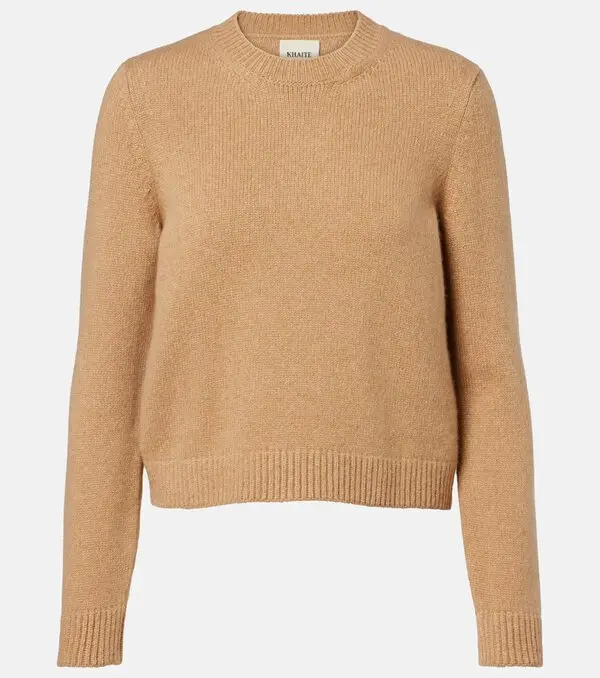 Khaite Leta Cashmere Sweater - Beige
