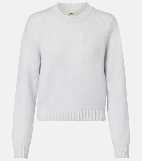 Khaite Leta Cashmere Sweater - Blue