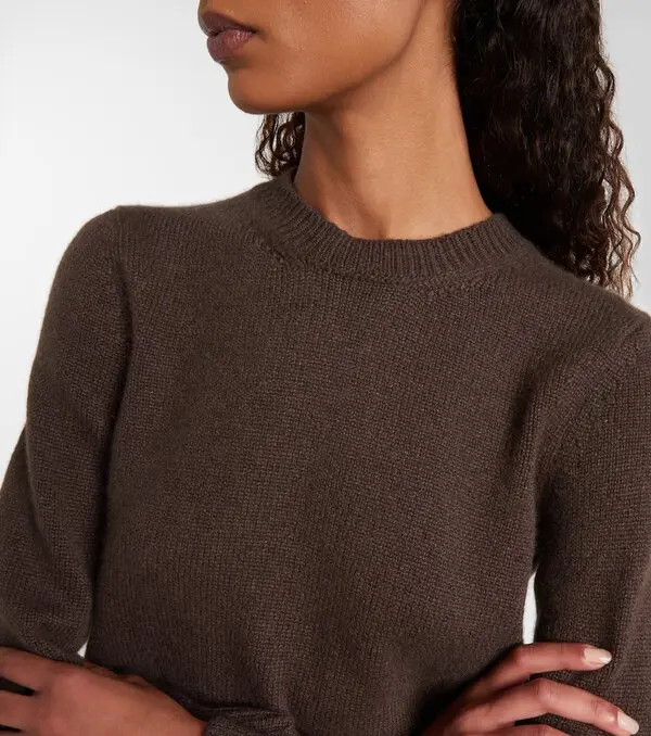 Khaite Leta Cashmere Sweater - Brown