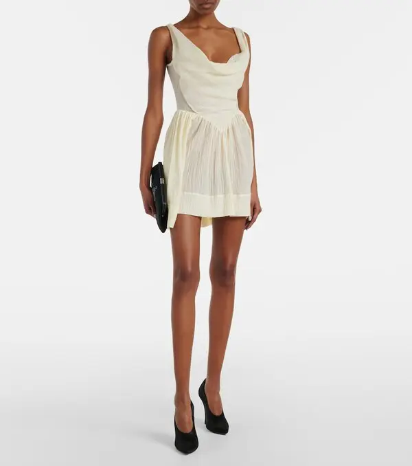 VIVIENNE WESTWOOD Sunday Cotton Mini Dress