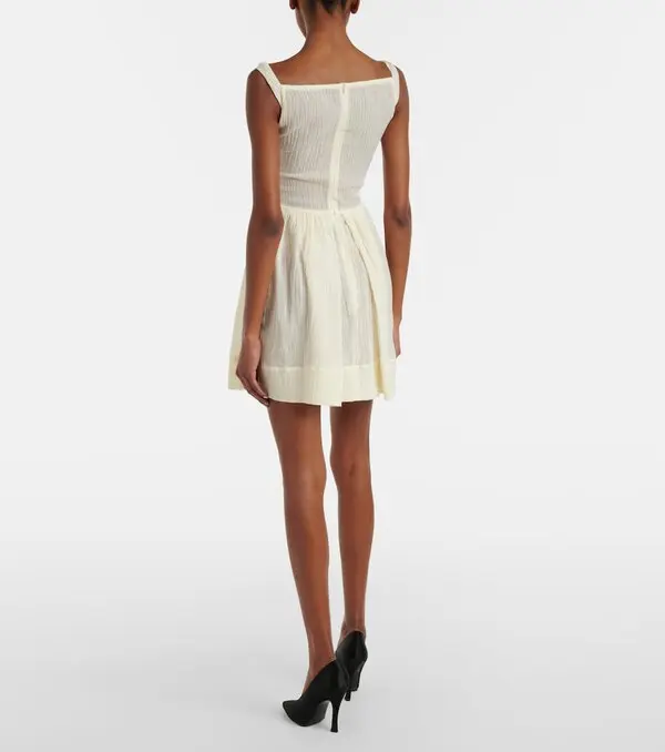 VIVIENNE WESTWOOD Sunday Cotton Mini Dress