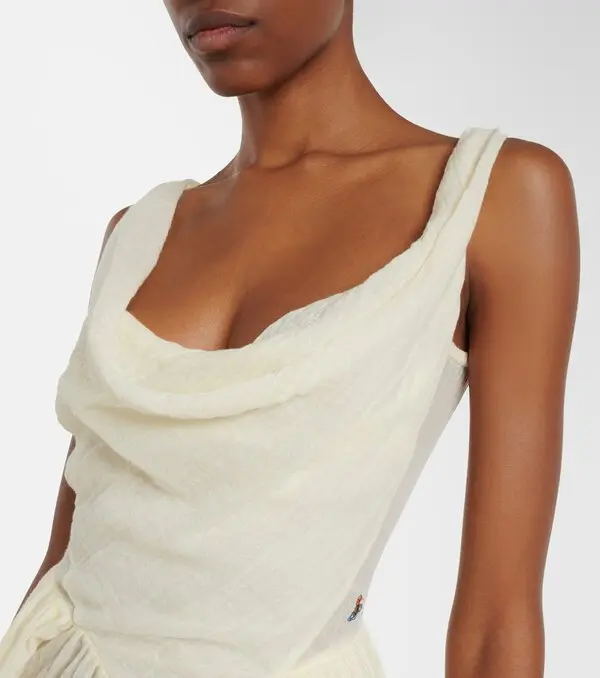 VIVIENNE WESTWOOD Sunday Cotton Mini Dress