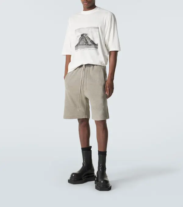 Rick Owens Cotton-blend Shorts