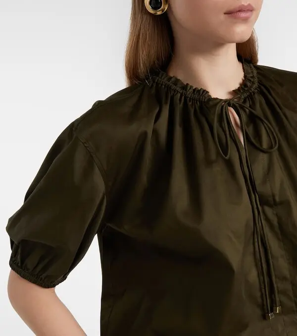 JOSEPH Nador Cotton Poplin Blouse