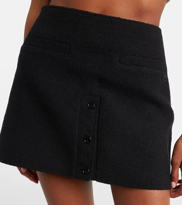 COURREGES Tweed Miniskirt