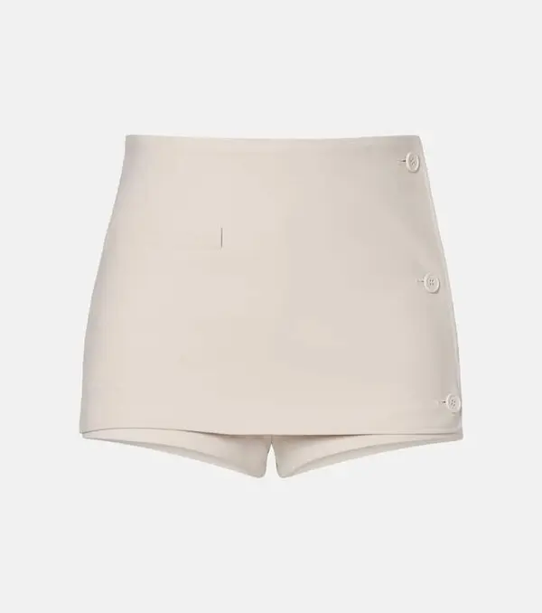 COURREGES Courrèges Logo Skort - Beige