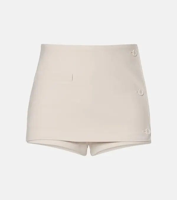 COURREGES Courrèges Logo Skort - Beige