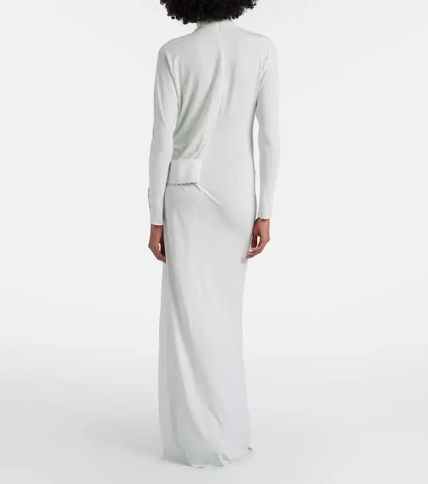 COURREGES Jersey Maxi Dress