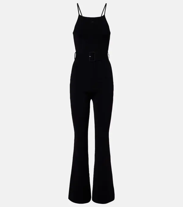 COURREGES Belted Jumpsuit - Black