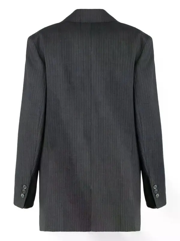 Max Mara Pinstripe Wool Blazer