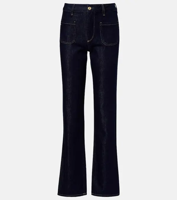 Ag Moya Straight Jeans - Blue