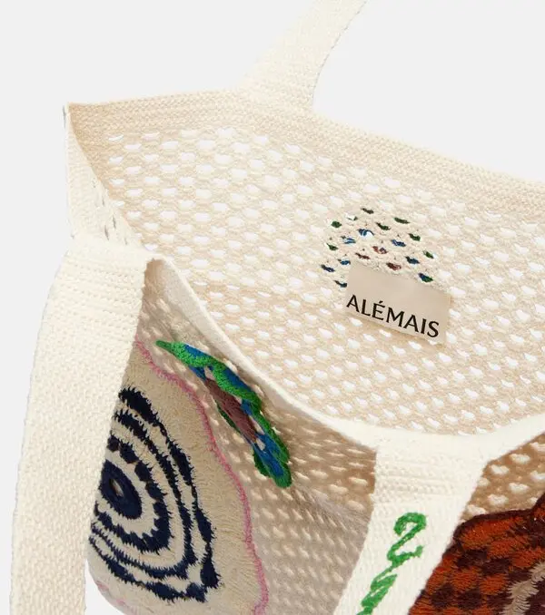 ALEMAIS Medium Crochet Tote