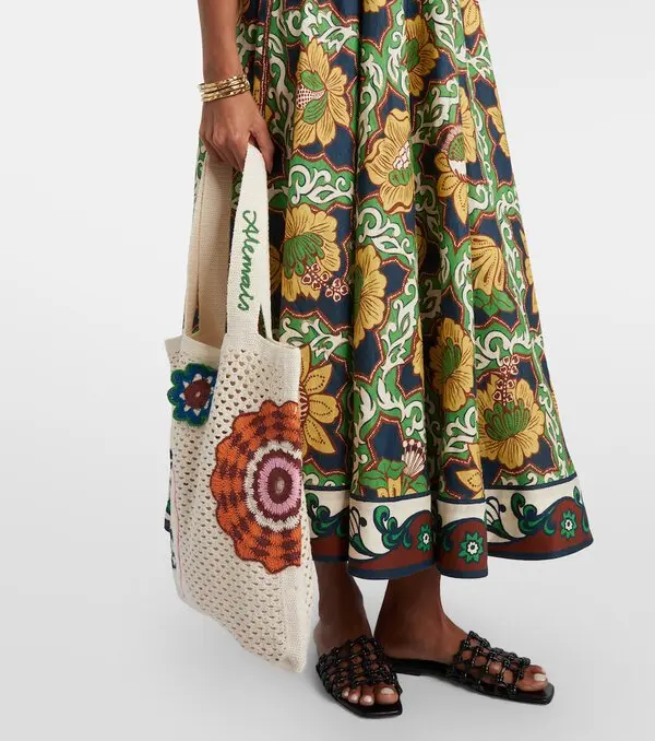 ALEMAIS Medium Crochet Tote
