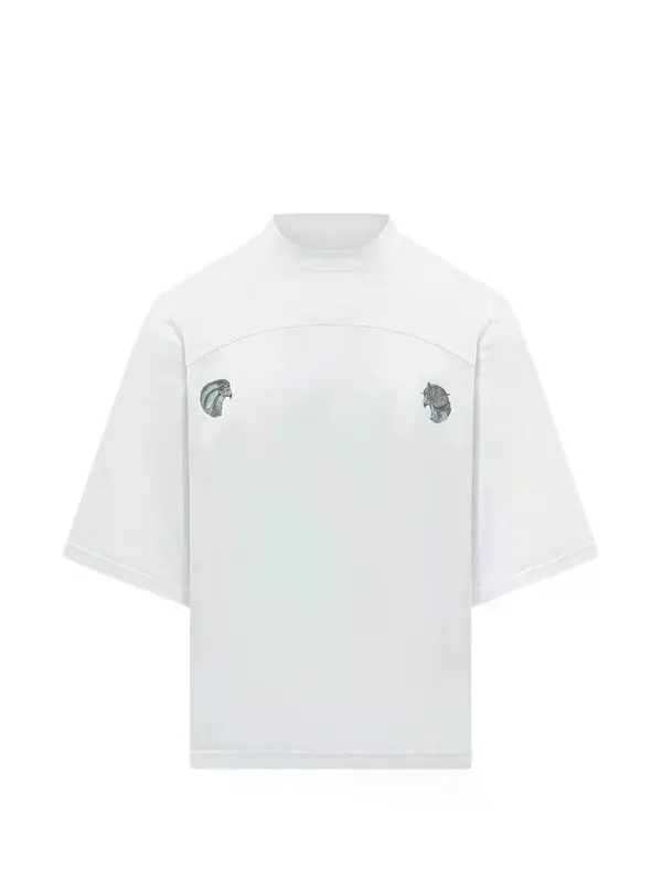 MORDECAI Falcon Print T-shirt - White