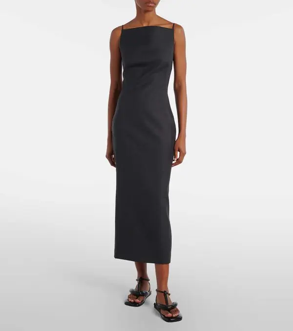 Givenchy Wool Midi Dress