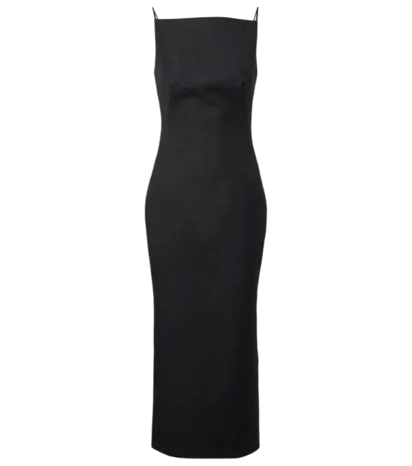 Givenchy Wool Midi Dress - Grey