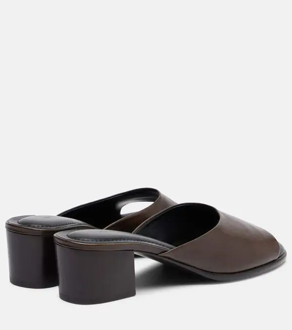 LEMAIRE 55 Leather Mules